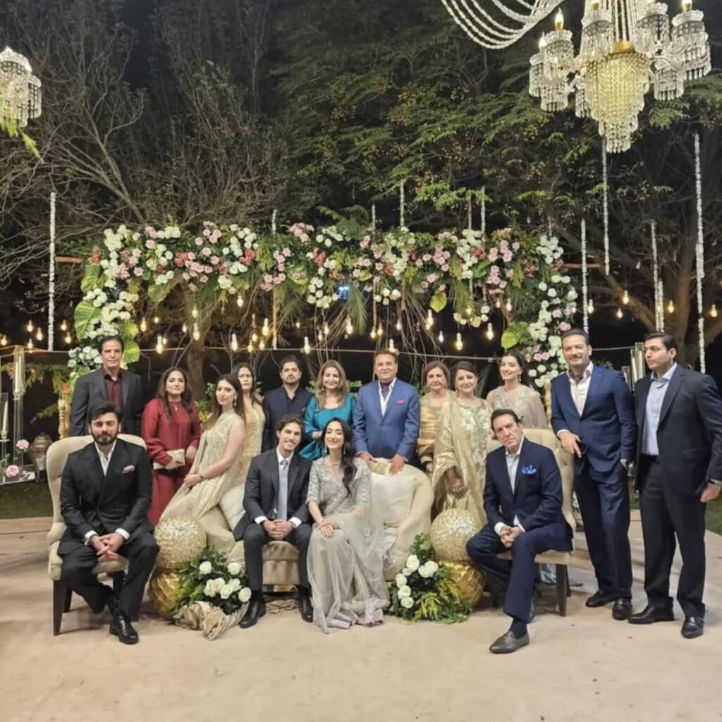 Saleem Sheikh's Daughter Selena Sheikh's Engagement Pictures | Reviewit.pk