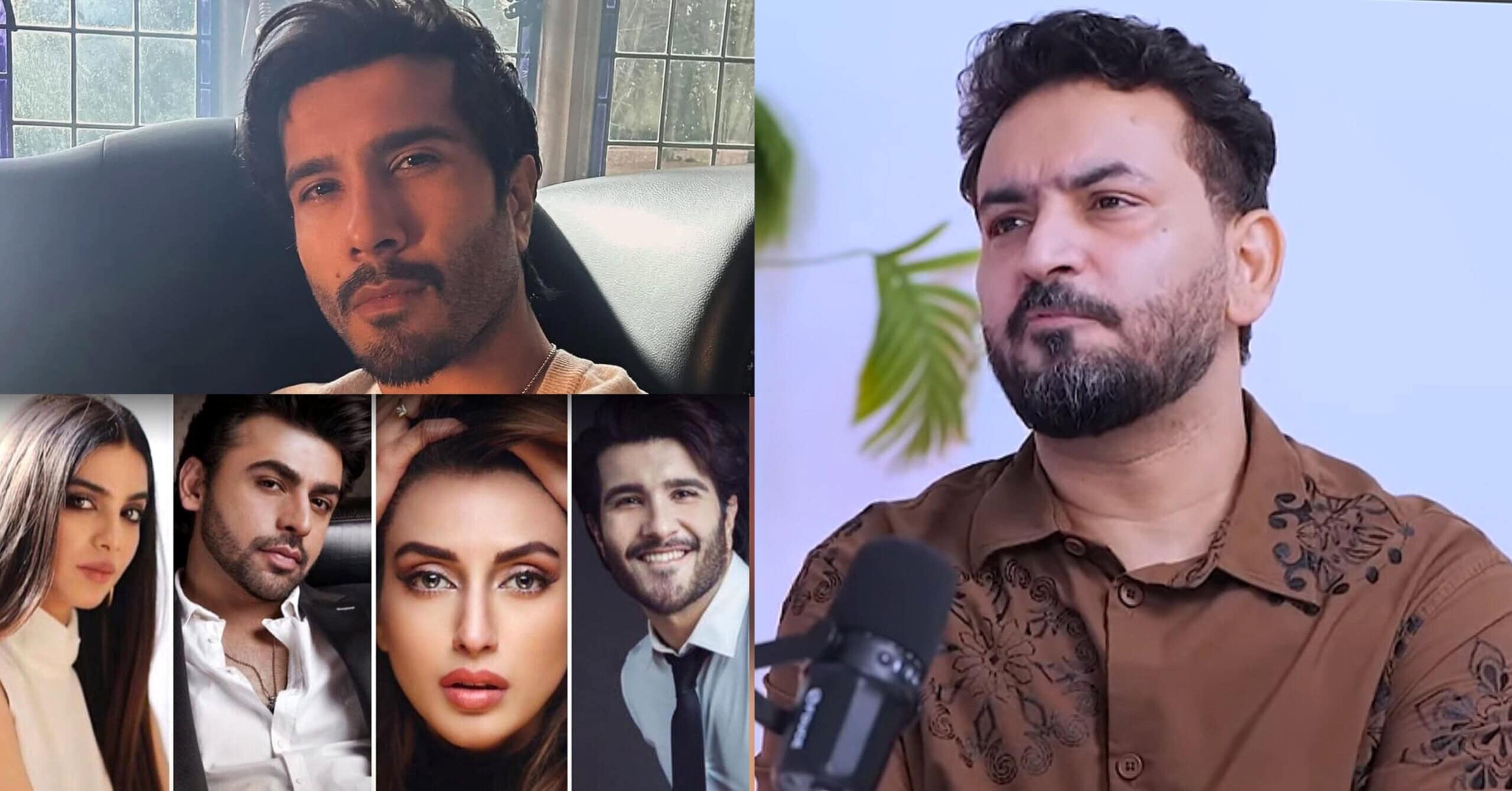 Qasim Ali Mureed's Complaints with Feroze Khan & Tich Button Cast ...