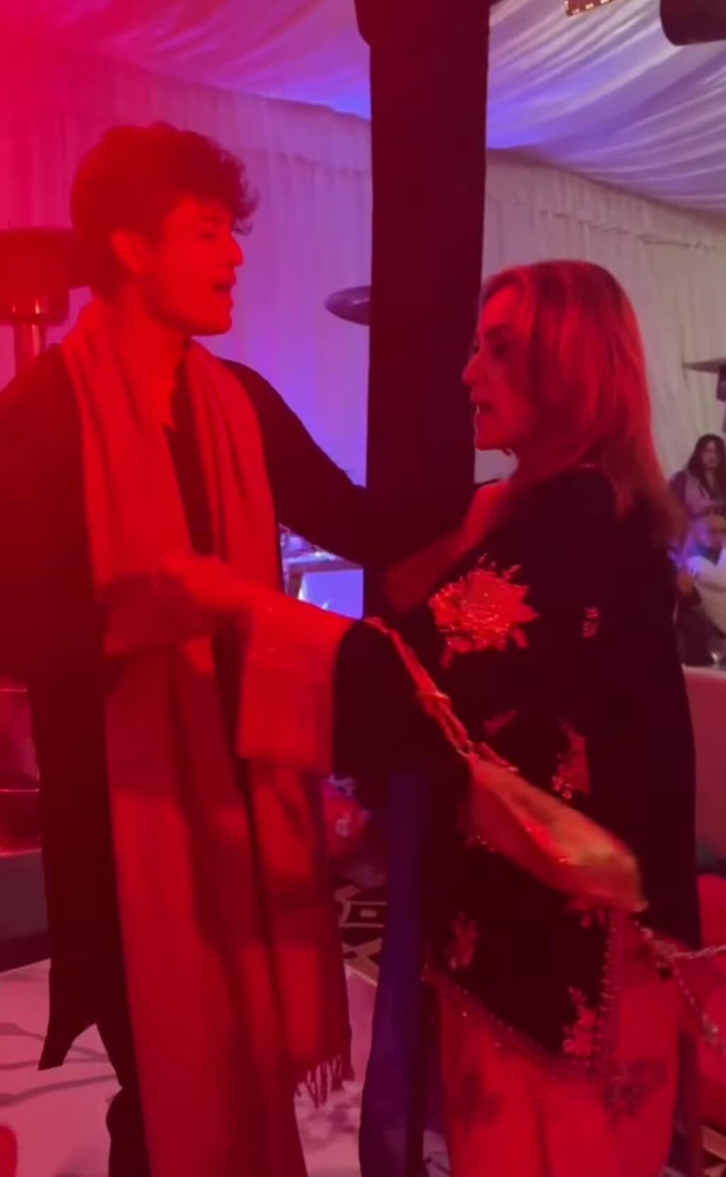 Nadia Khan's Dance with Son on Indian Song Raises Questions | Reviewit.pk