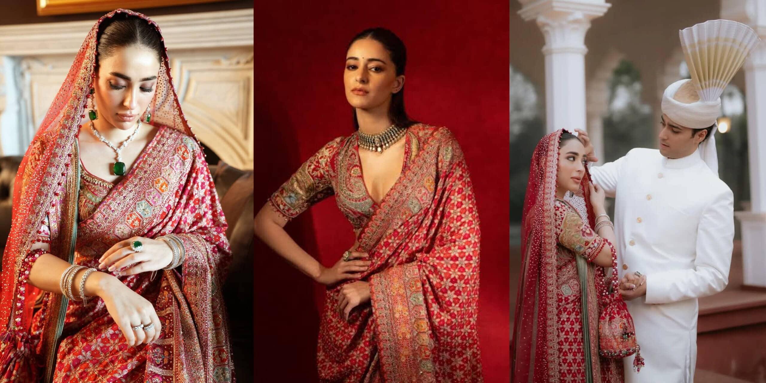 Junaid Safdar Wife Shanzay Ali Rohail Barat Outfit Details | Reviewit.pk