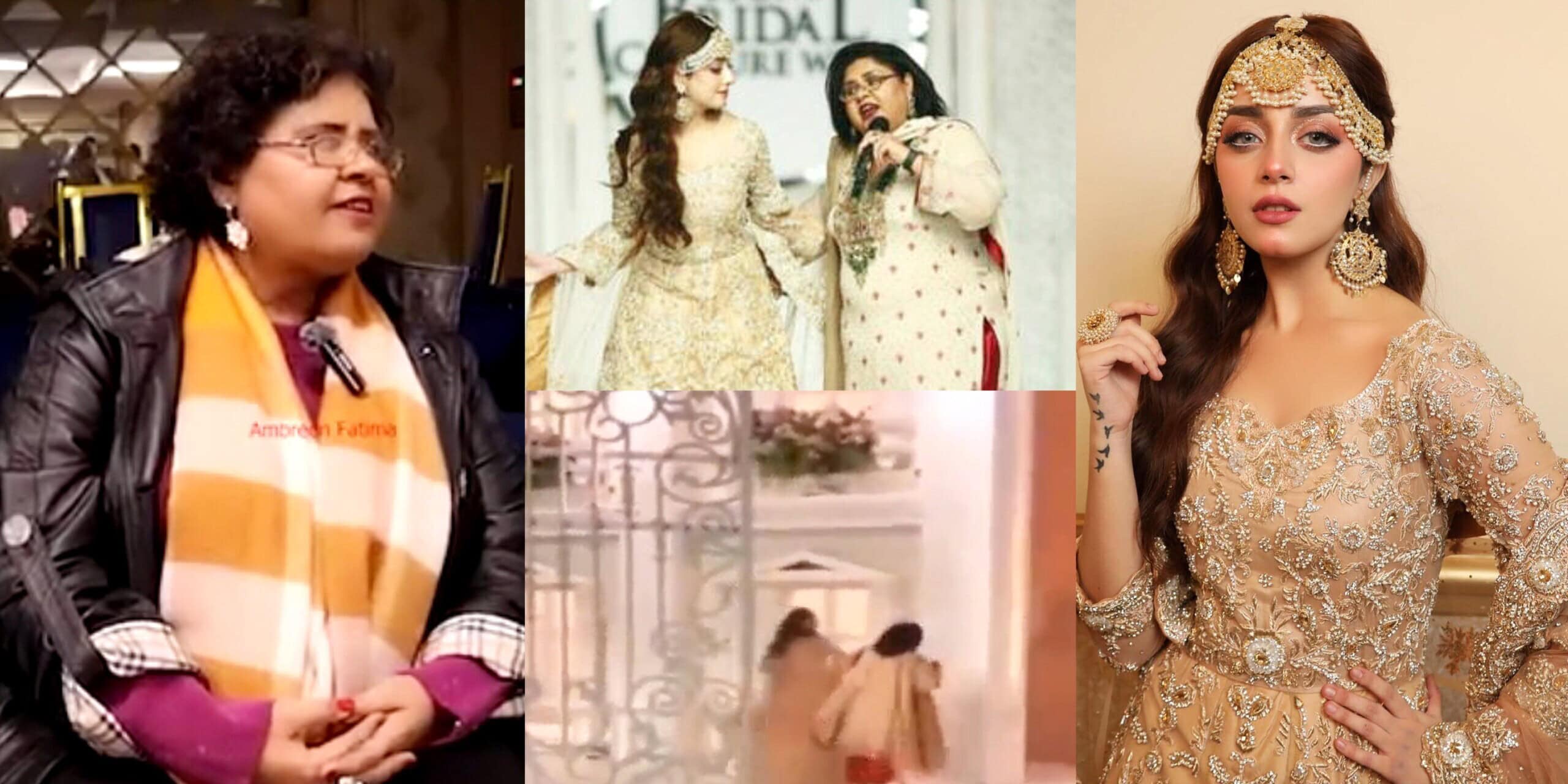 Shazia Manzoor Breaks Silence On Alizeh Shah's Viral Fall | Reviewit.pk