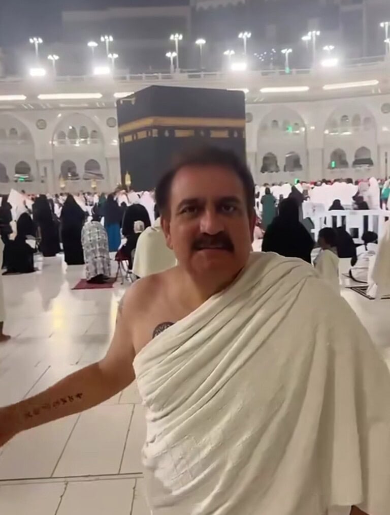 Tauseeq Haider Responds to Criticism Over Tattoos During Umrah ...