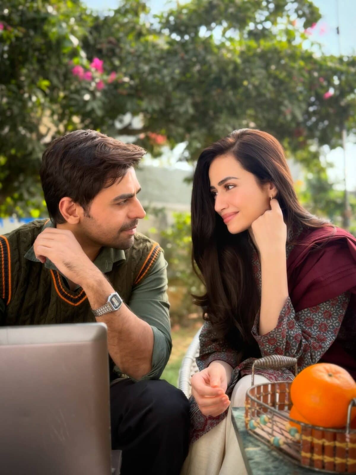 Farhan Saeed & Sana Javed Upcoming Drama Bas Tera Saath Ho Teaser ...